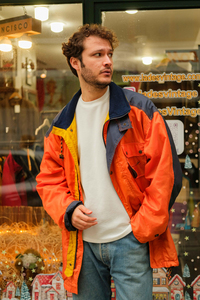 BISON CLUB VİNTAGE RENKLİ MONT