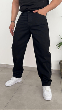 Düz Siyah Baggy Pantalon ( DüzSiyahBaggyKot ) | Can Atay