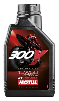 MOTUL 300V 15W50 4T FL 1 LT | Yüksek Performanslı Motosiklet Yarış Yağı