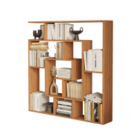 Granada Modern Labirent Kitaplık -Bambu | AYZ Designs