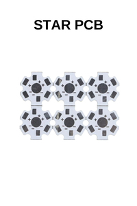 Power Led için Star PCB