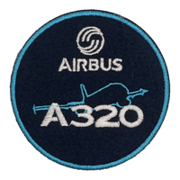 Airbus A320 Logo Peç Yama Patch